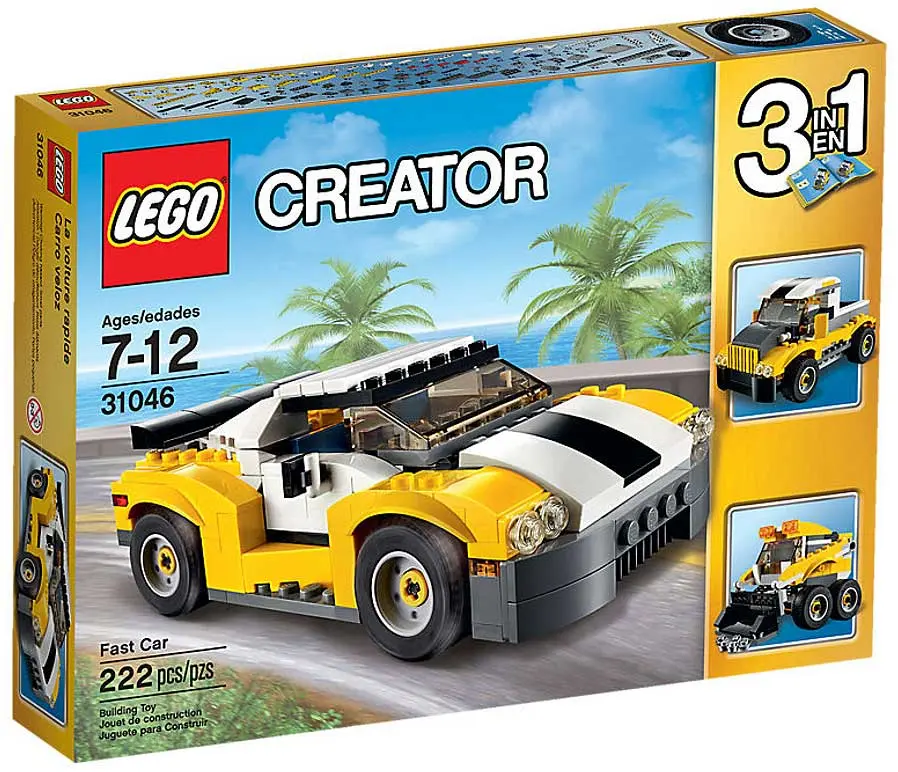 LEGO® Creator Kockice 3u1 Brzi automobil LE31046