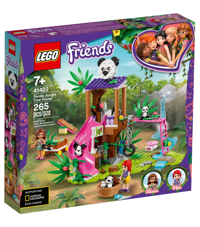 LEGO® FRIENDS Kocke Panda kućica u džungli 41422