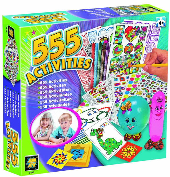 Set sa 555 kreativnih aktivnosti za decu 0124139