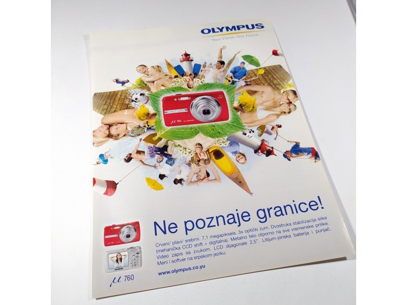 Olympus μ 760 (Reklama)