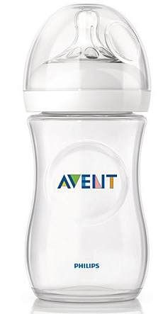 Avent Plastična flašica Natural 260ml sa cuclom sa sporim protokom 1m+