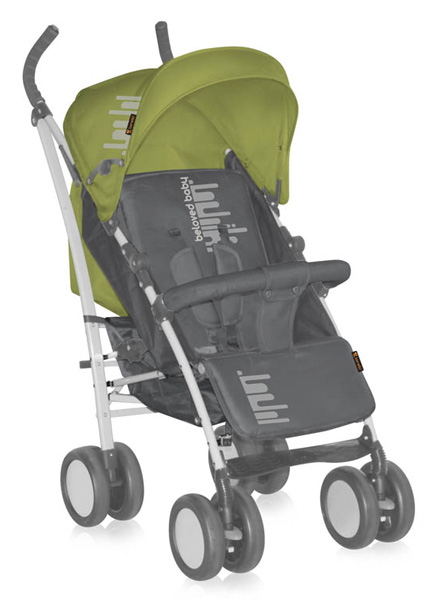 Bertoni Lorelli Kišobran kolica S-100 sa zimskom navlakom Grey&Green Beloved Baby