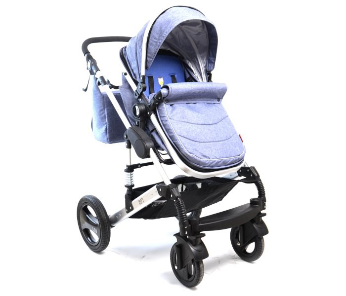 BBO Kolica za bebe 2u1 MATRIX Blue Melange PL0013