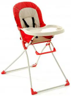 Hauck Visoka stolica za bebe Mac baby red 5300028