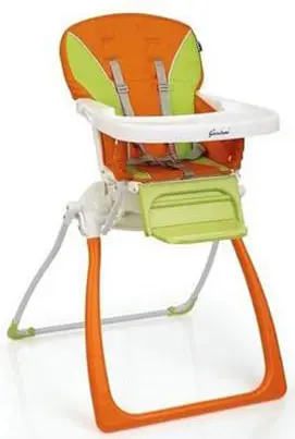 Giordani Stolica za hranjenje Pappa Pocket orange GIO231J.99