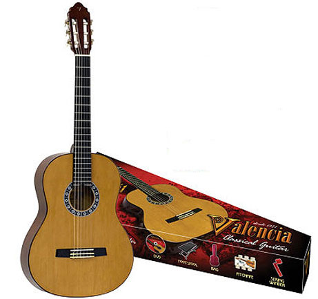 Valencia - Klasična gitara set CG1K/NA