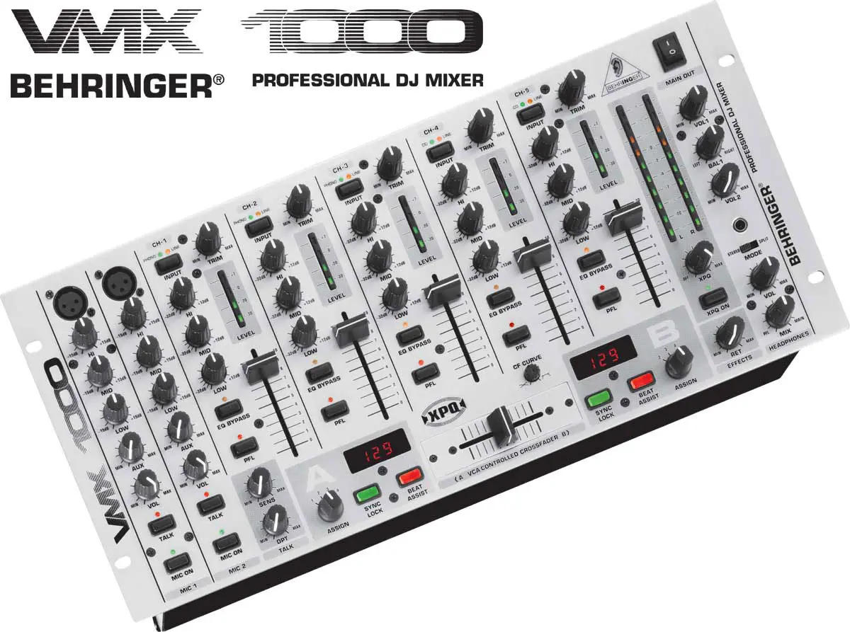 Behringer PRO MIXER VMX1000 - DJ mikseta