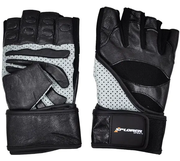 Fitnes rukavice Xplorer mesh-koža XL 06658