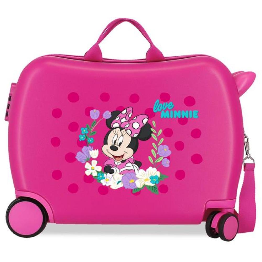 Kofer za put i vožnju Disney Minnie Golden days pink 22798