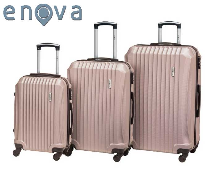 Set ABS kofera Enova Sevilla Champagne 55cm-65cm-75cm 514240