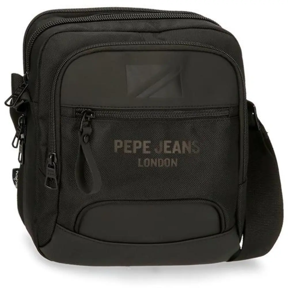 Muška torbica 27cm sa pregradom za tablet Pepe Jeans Bromley black 70657