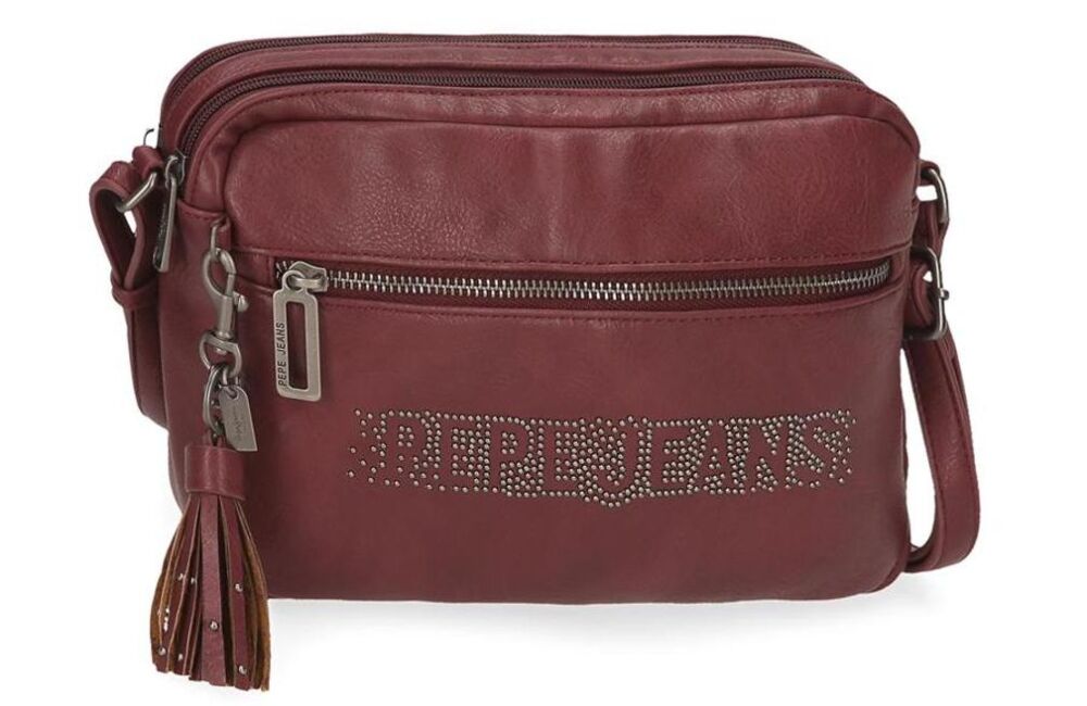 PEPE JEANS BERA ženska torba na rame - bordo 72.354.42