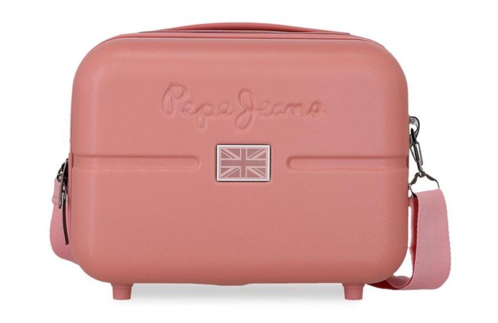 PEPE JEANS ABS BEAUTY CASE - POWDER PINK 76.939.3C