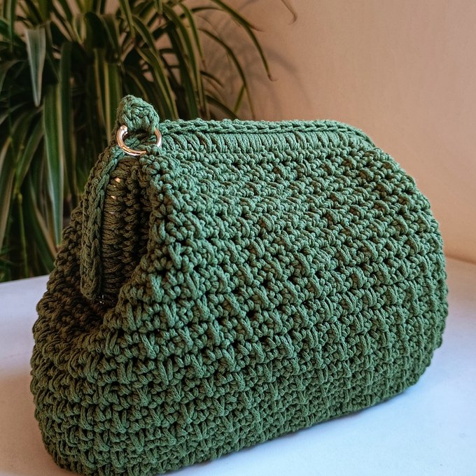 Pistaći zelena torba clutch