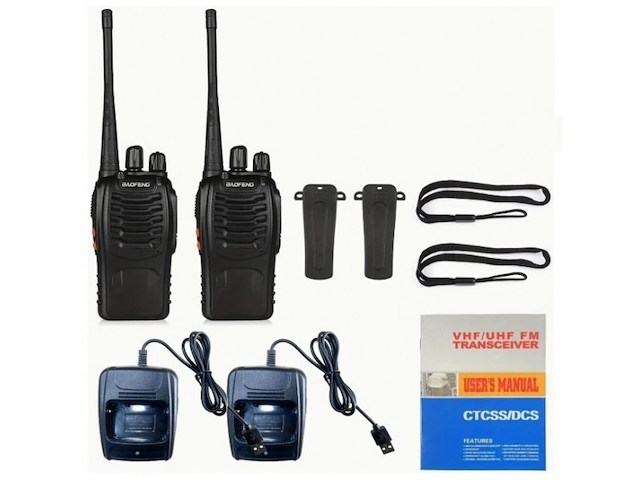 Baofeng BF-888s Voki Toki Radio Stanica M4 (2 Kom USB)