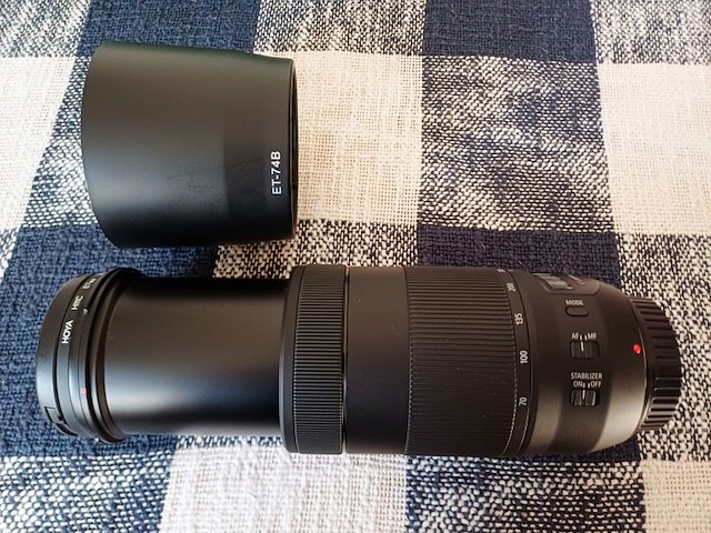 Canon EF 70-300mm f/4-5.6 IS II USM + Zonerica i filter