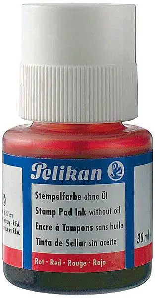 Crveno Mastilo Za Pečat, 30ml, 05MP10D
