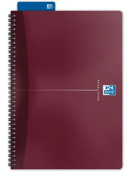 Sveska Oxford Office Essentials A4+ linije Plum 06XO132