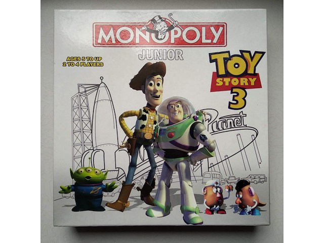 (I)  Drustvena igra - Toy Story Monopol