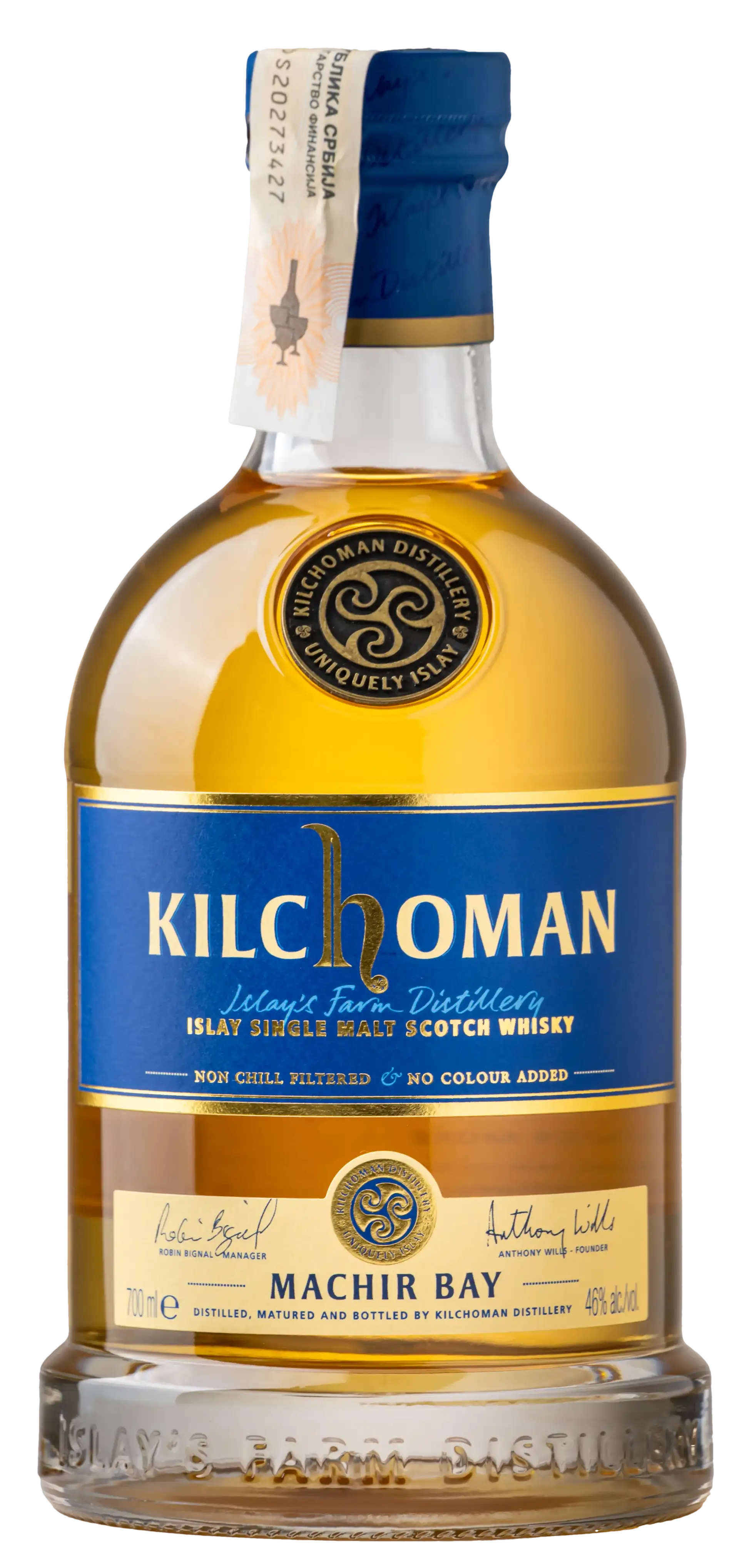 Kilchoman Machir Bay single malt whisky 0.7 l