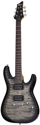 Schecter C-6 Plus Charcoal Burst električna gitara