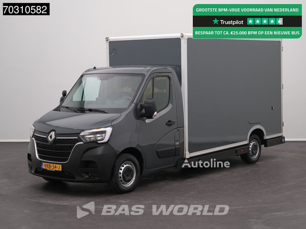 Novi Renault Master 150PK Luchtvering Automaat Bakwagen LED Airco Cruise Came kamion furgon < 3.5t