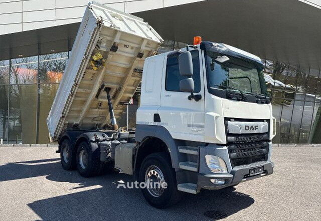 DAF CF 480 6x4 / 3-side Meiler Kipper / hydroboard / Sleeper cab kiper