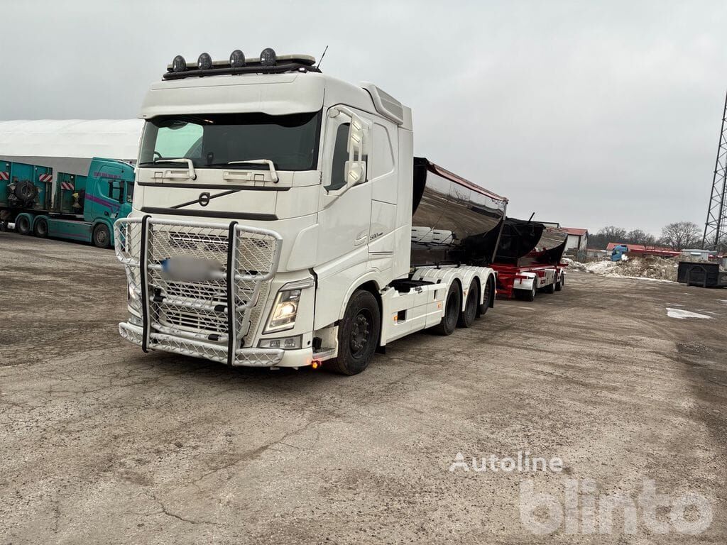 Prodaje se Volvo FH kiper na aukciji + prikolica kiper