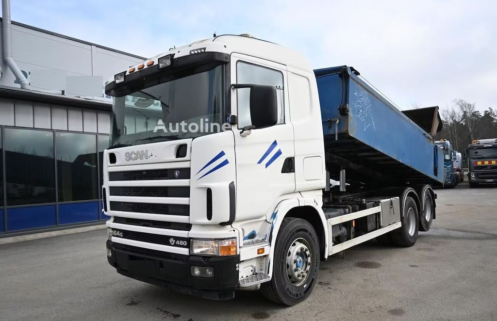 Scania R164, V8, MANUAL, FULL STEEL kiper