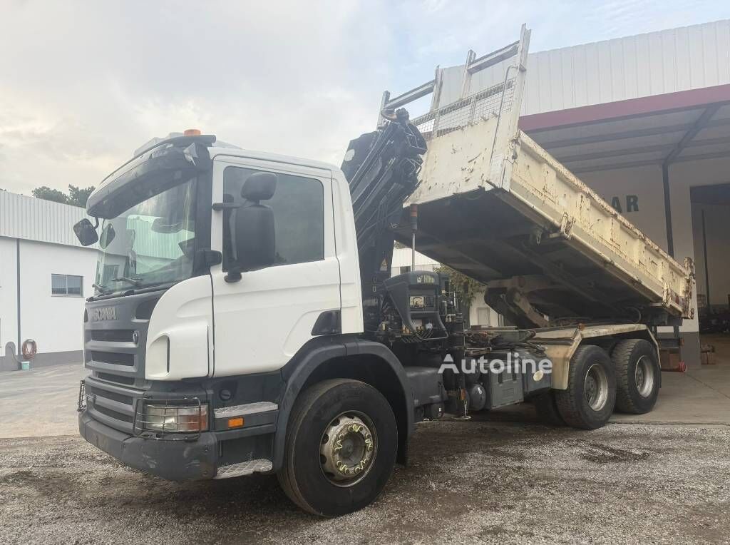 Scania P 380 Hiab 166 kiper