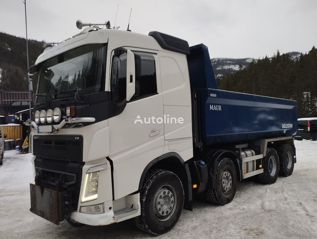 Volvo FH540 8x4, big axles kiper