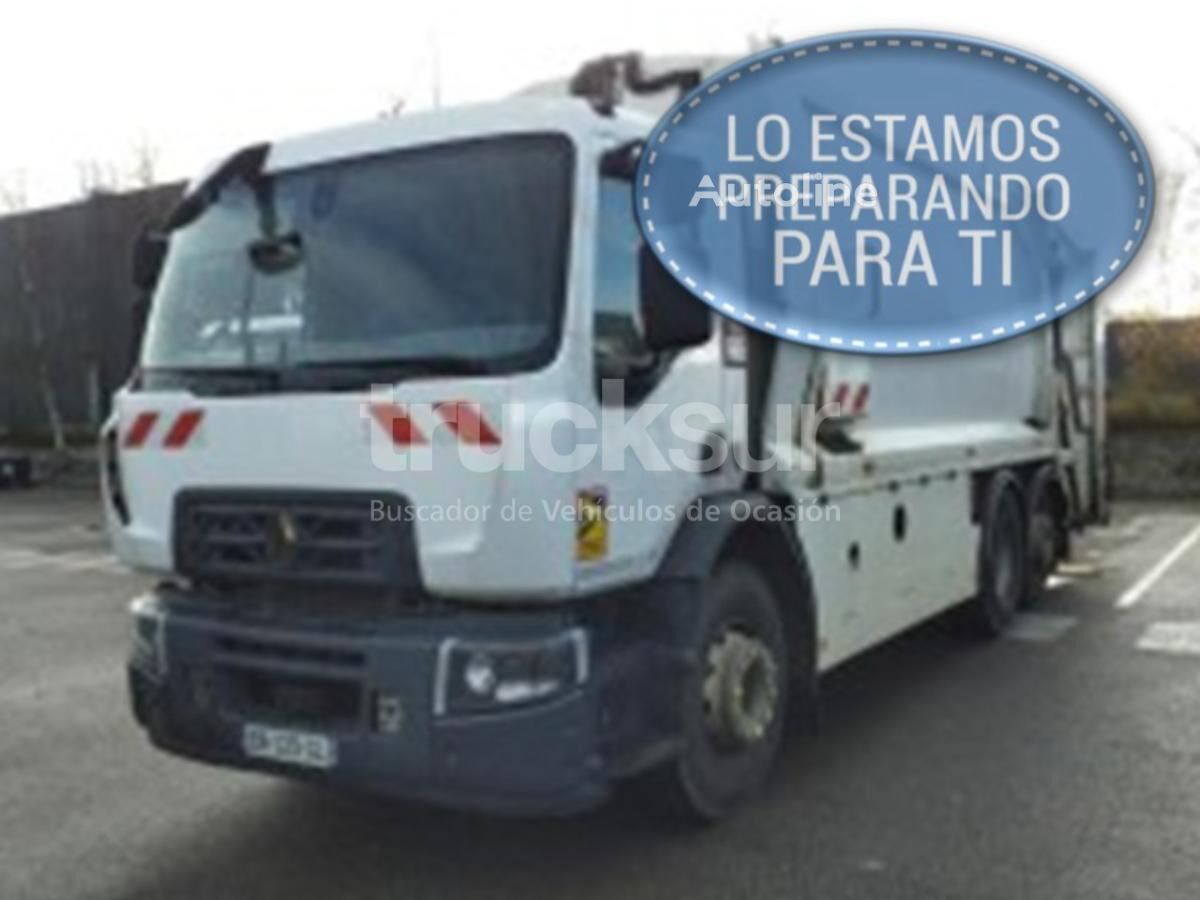Renault D320.26 BASURERO ejes 6x2*4 kiper