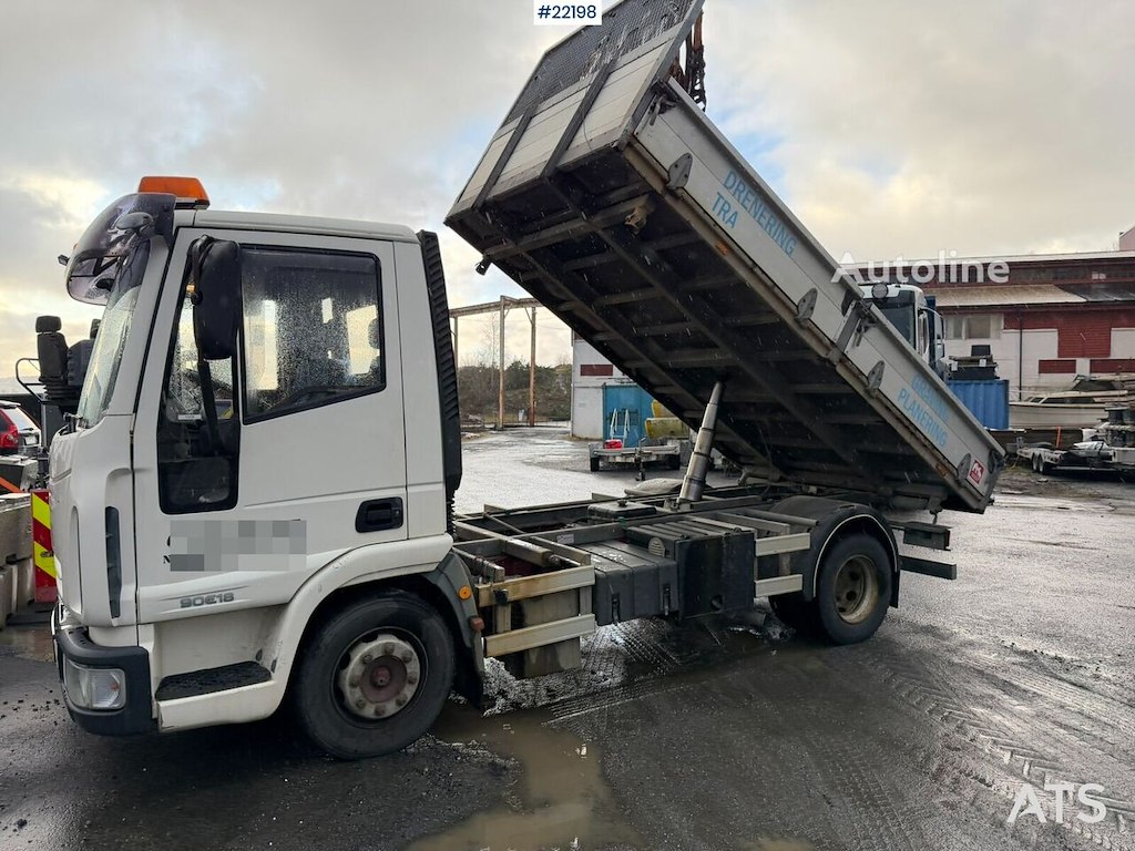 IVECO 90E18 4x2 tippbil m/3 veistipp kiper