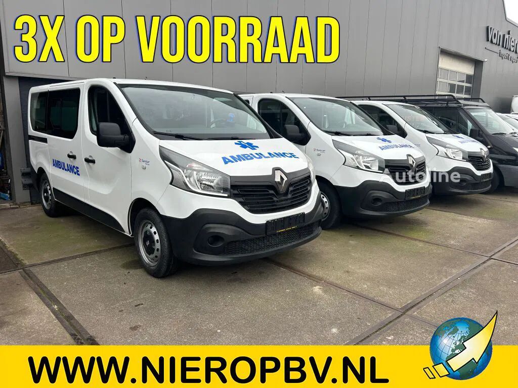 Renault Trafic 1.6DCI L1H1 Ambulance UNUSED NIEUW Airco Cruisecontrol 3X vozilo hitne pomoći