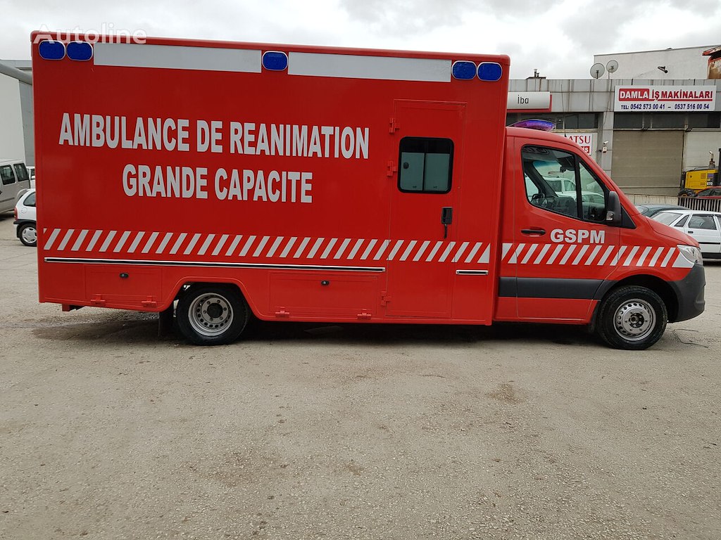 Novo Mercedes-Benz BOX AMBULANCE 2025-2026 MODEL vozilo hitne pomoći