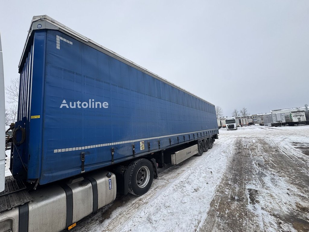 Krone SD poluprikolica sa kliznom ceradom
