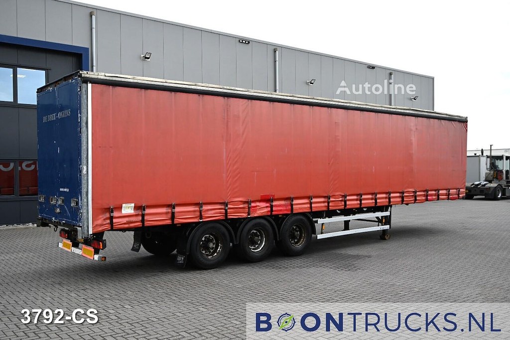 Groenewegen DRO-12-27 | HARDWOOD FLOOR * SLIDING ROOF * NL TRAILER poluprikolica sa kliznom ceradom
