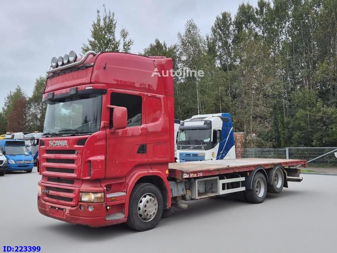 Scania R470 6x2 10tyre kamion s ravnom platformom