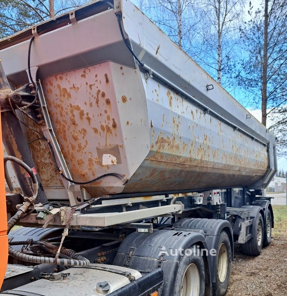 Schwarzmüller 2 akselinen kippikärry poluprikolica kipera