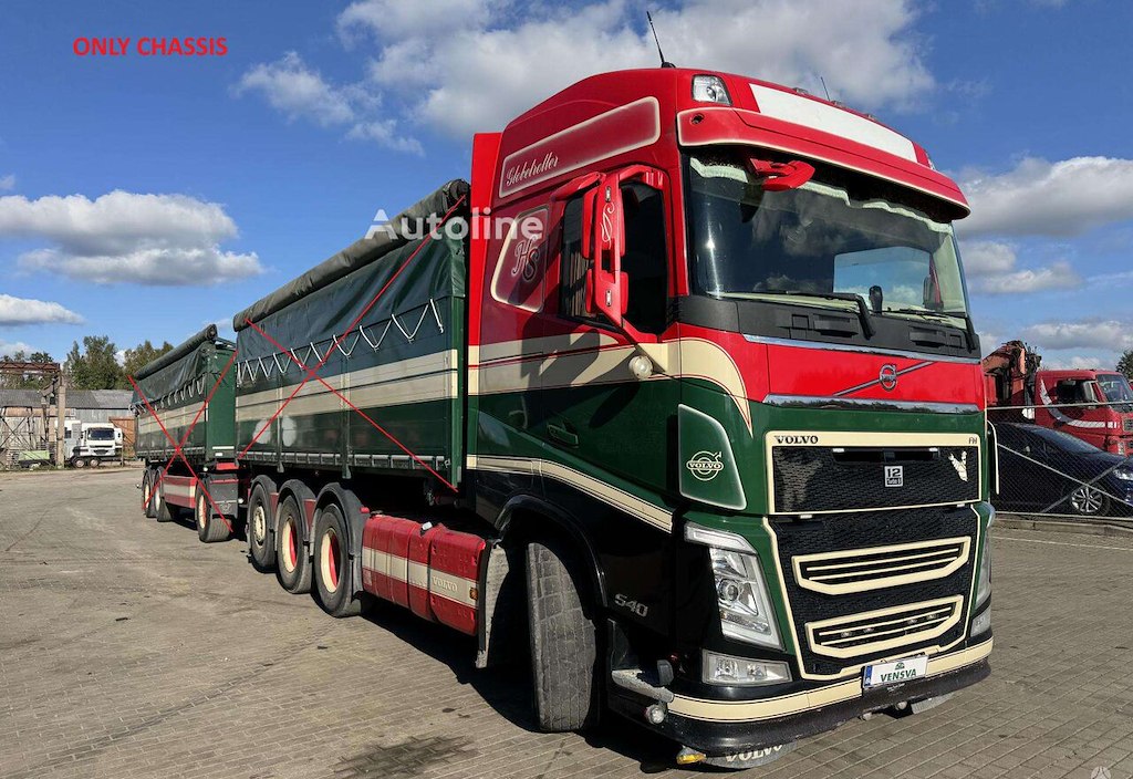 Volvo FH500 8x4 ONLY CHASSIS kamion šasija