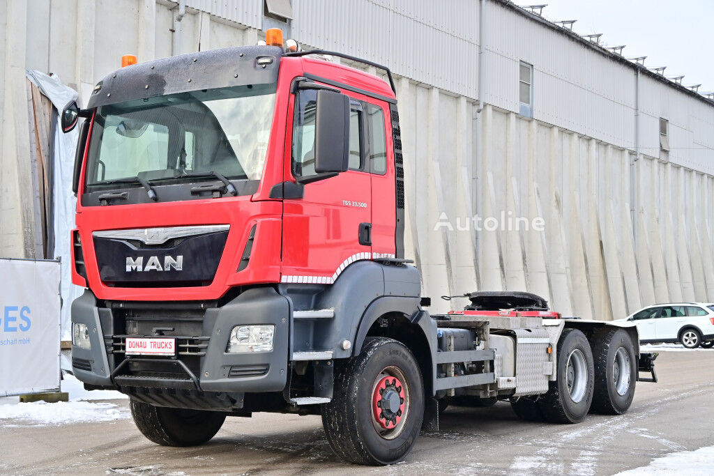 MAN TGS33.500 E6 6x6 Hydrodrive Allrad Pritarder kamion šasija