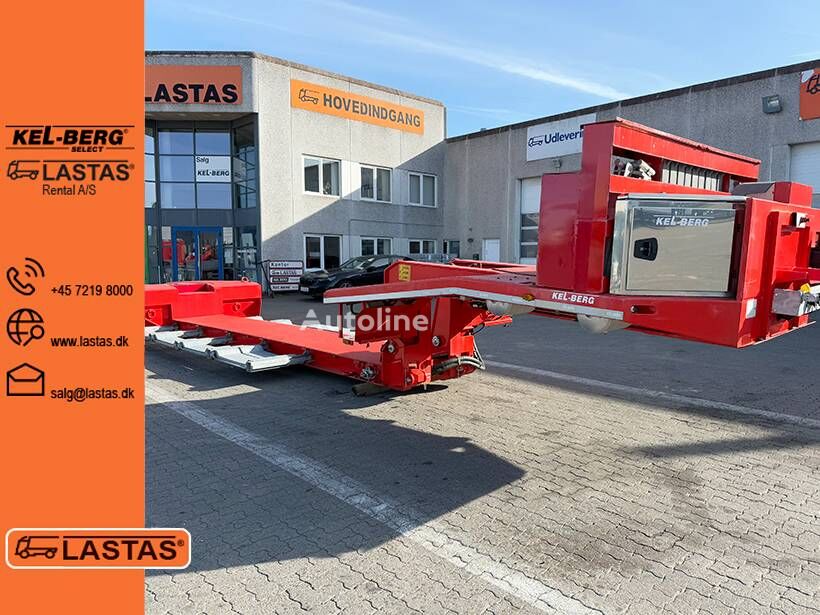 Kel-Berg Lowbed / Tieflader / Sengetrailer poluprikolica sa niskom platformom