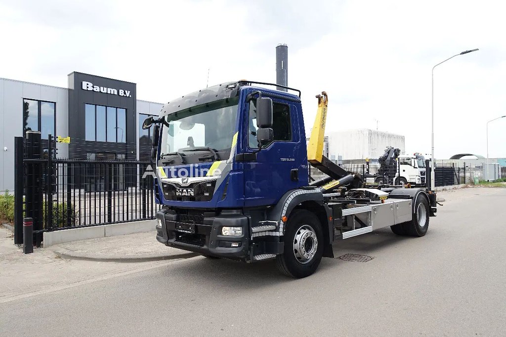 MAN TGM 18.290 HAAKSYSTEEM / KEURING 2026 / TUV 2026 / BELGIUM TRUCK kamion rol kiper