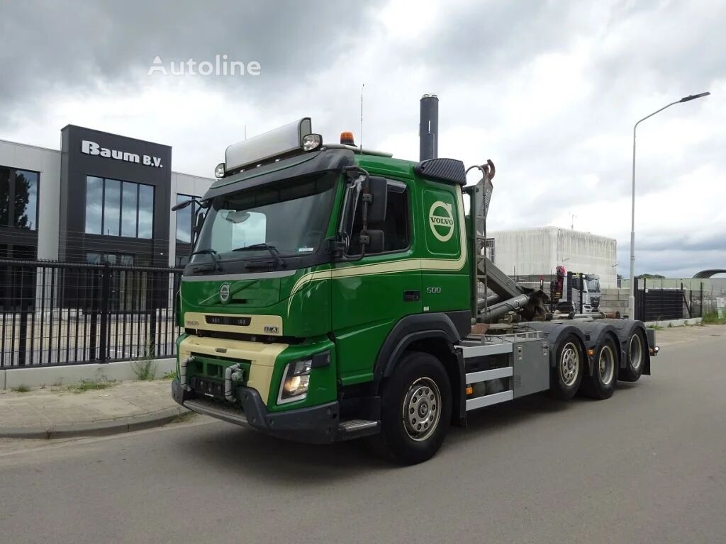 Volvo FMX 500 8X2 EURO 6 / HAAKSYSTEEM / PERFECT CONDITION !! kamion rol kiper