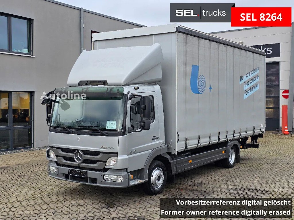 Mercedes-Benz Atego 818 Ladebordwand kamion sa klizna zavesa cerada