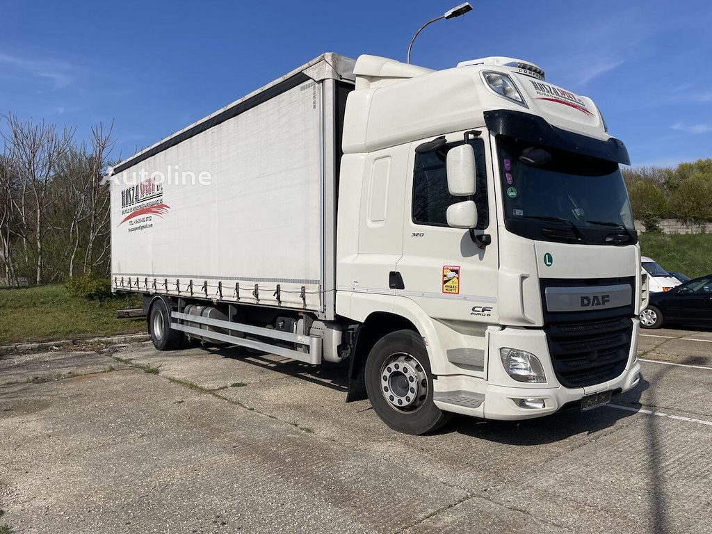 DAF CF 320 FA kamion sa klizna zavesa cerada