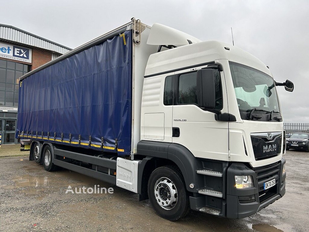 MAN TGS 26.330 LX *EURO 6* 26 TONNE CURTAINSIDER 2020 – DK70 ZSO kamion sa klizna zavesa cerada