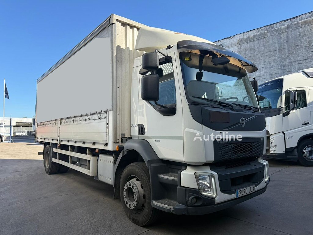 Volvo FL 290 kamion sa klizna zavesa cerada