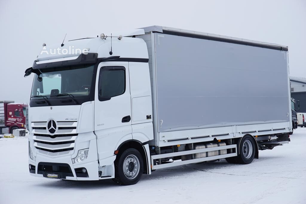 Mercedes-Benz ACTROS / 1843 / E 6 / MP 5 / BURTOFIRANKA + WINDA / 18 PALET / R kamion sa klizna zavesa cerada