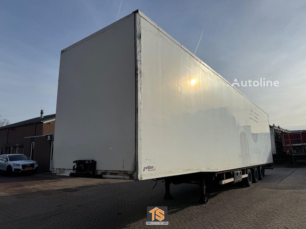 Pacton LXD336 ROLLERBAAN/AIRFREIGHT - BPW DRUM BRAKES - NL TRAILER - TO furgon poluprikolica